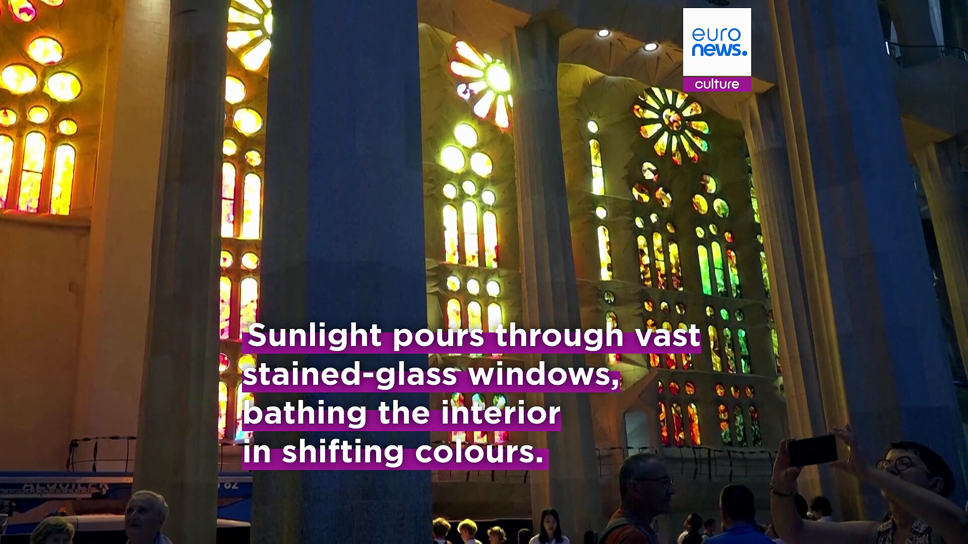 Rare tour reveals hidden treasures inside Barcelona's Sagrada Familia