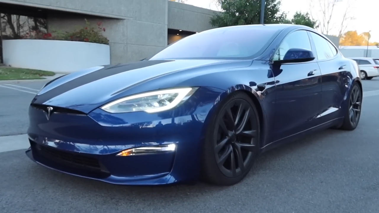 My $140k Tesla Plaid gets its first modification