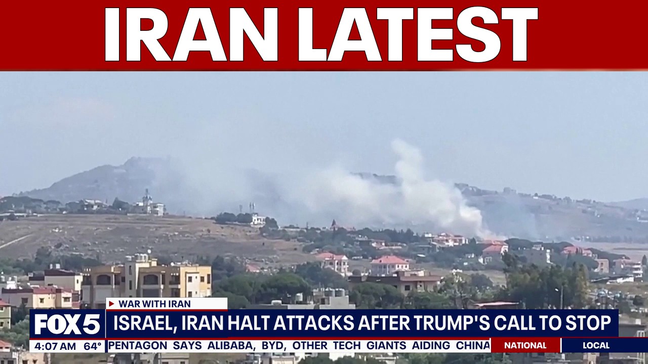 Israel and Iran appear to pause strikes | FOX 5 at 4AM