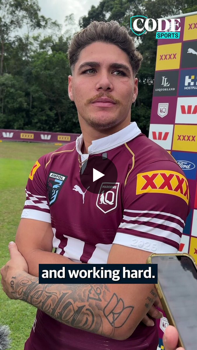 Reece Walsh involved in heated exchange with press