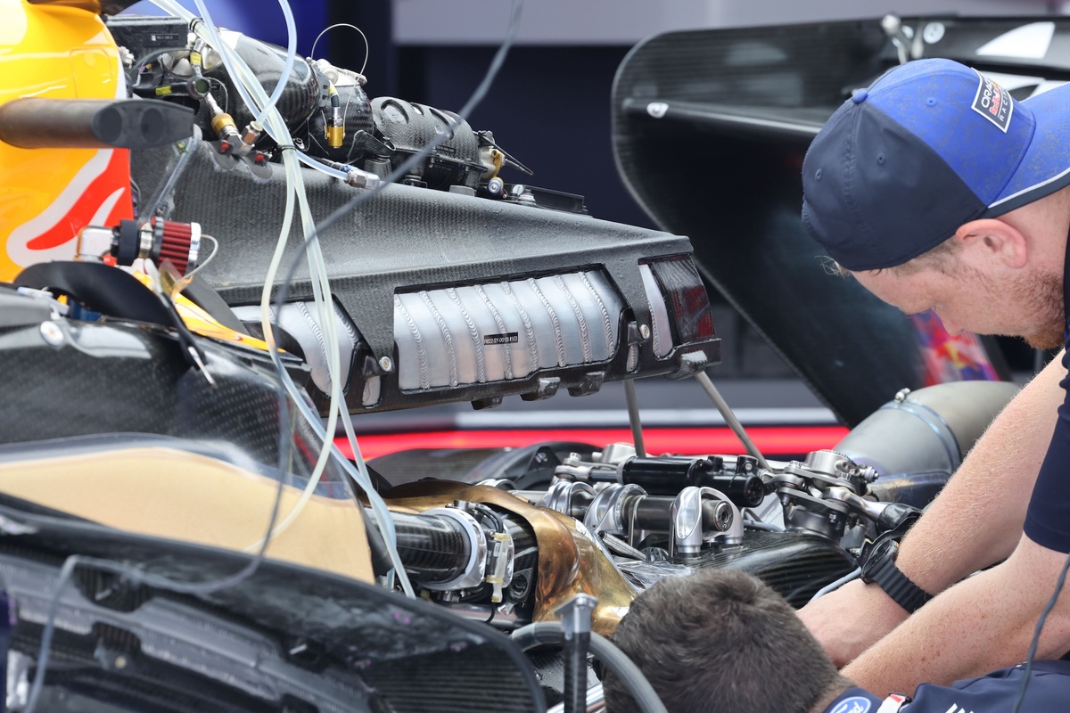 F1 | Red Bull: il packaging innovativo del motore e i profili ...
