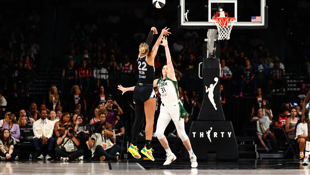 Wilson becomes fastest to 6,000 points as Aces beat Storm
