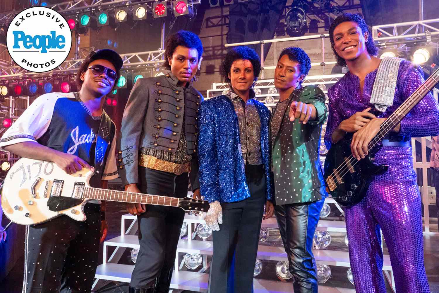 Michael behind-the-scenes photos reveal how the film recreated Michael ...