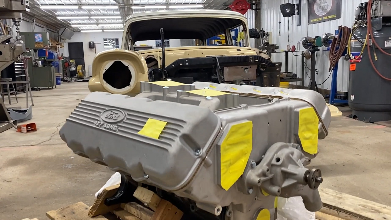 Inside a massive hidden muscle car restoration workshop
