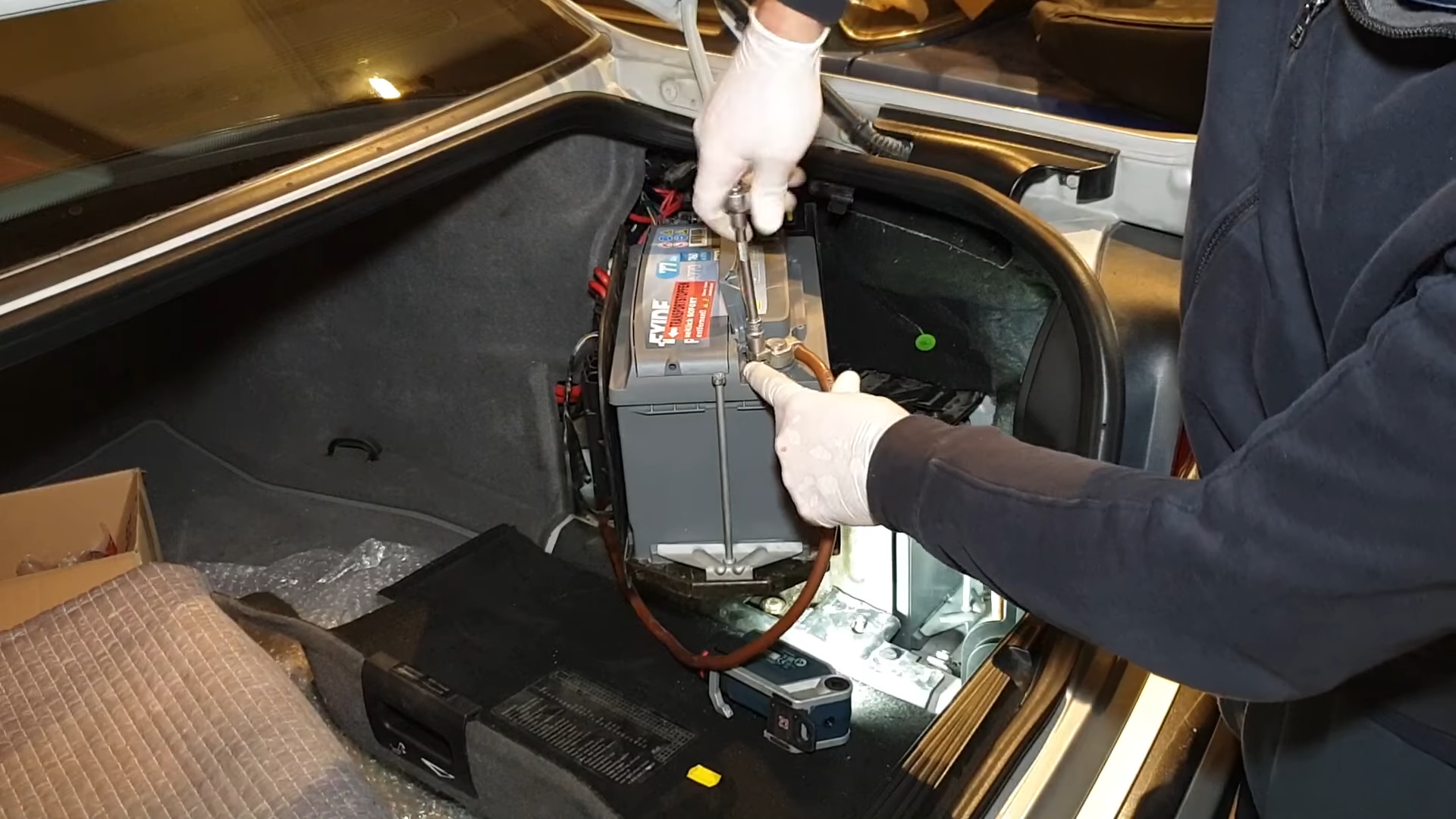 Why did this luxury car transmission screech?