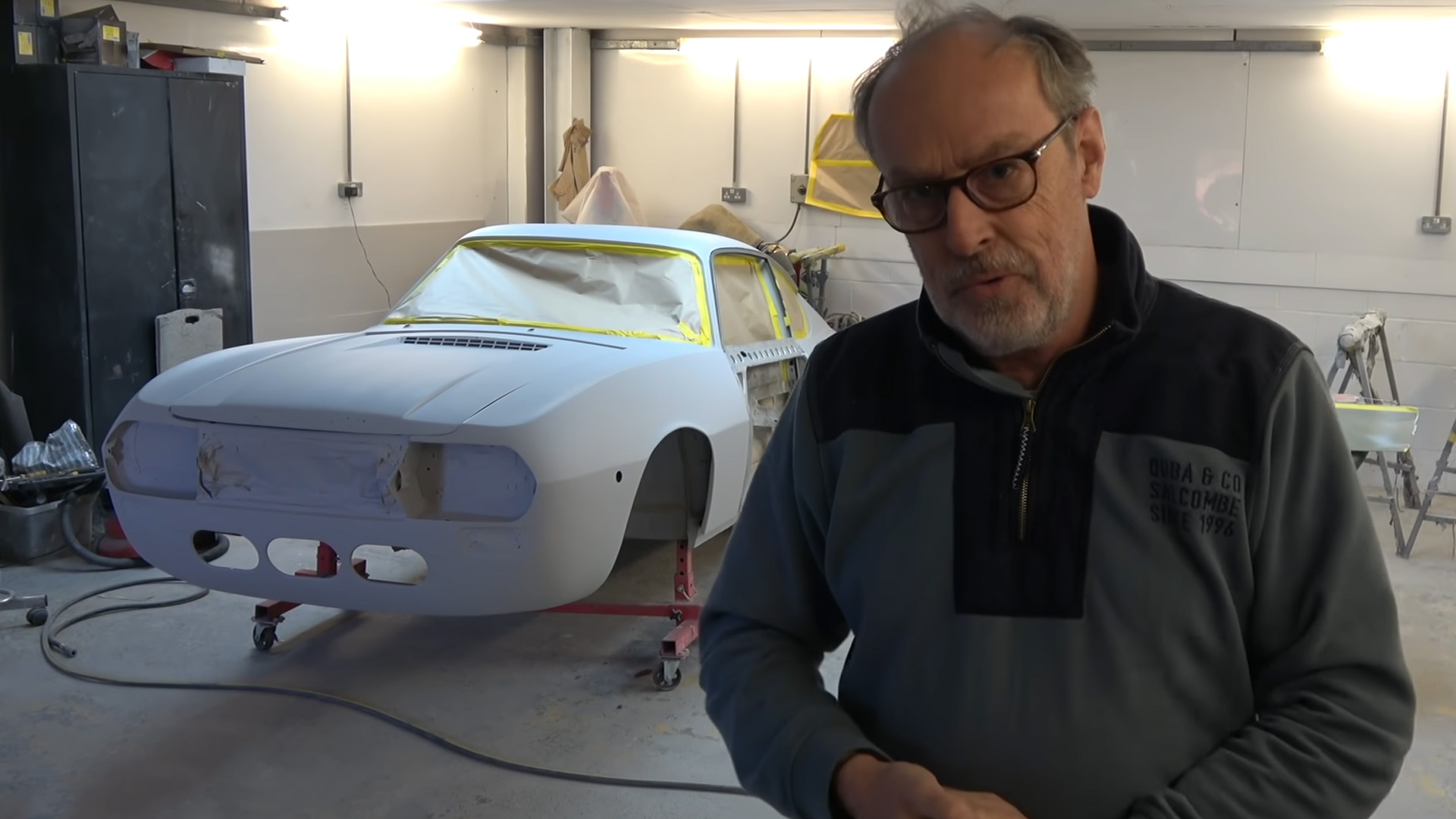 Restoration process of the rare Lancia Zagato