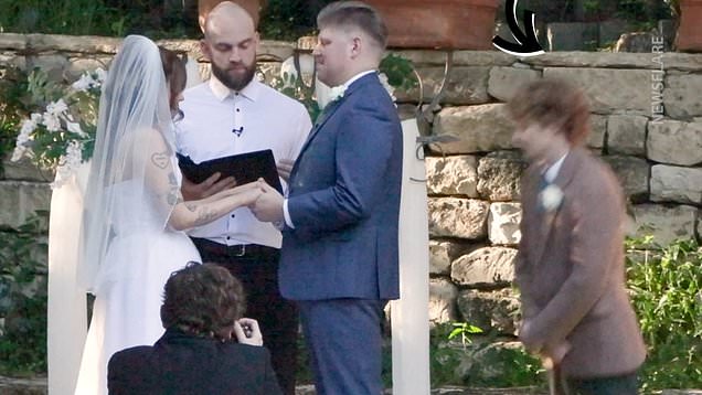 Groomsman passes out during wedding