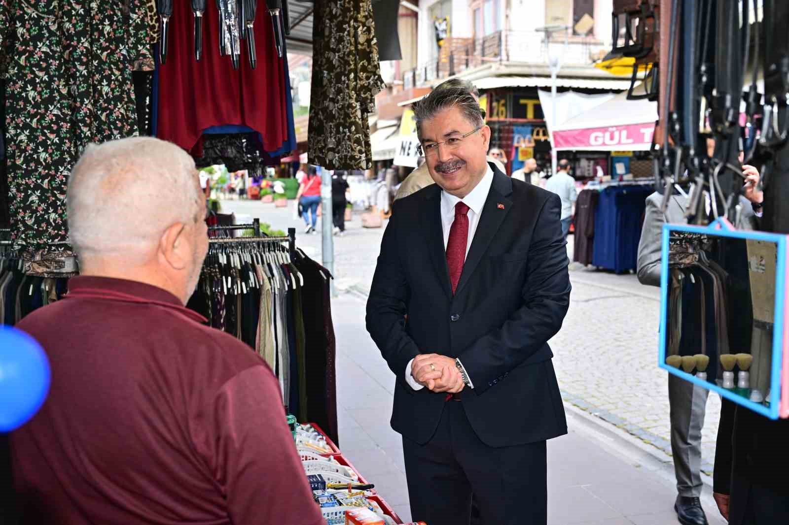 Vali Yılmaz’dan esnafa ziyaret
