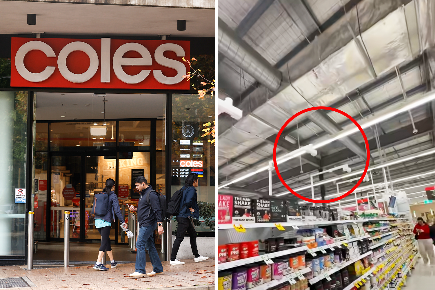 Coles responds after 'hectic' new surveillance feature spotted in store ...