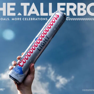 Coors celebrates the FIFA World Cup with new 18-incher taller boy ...