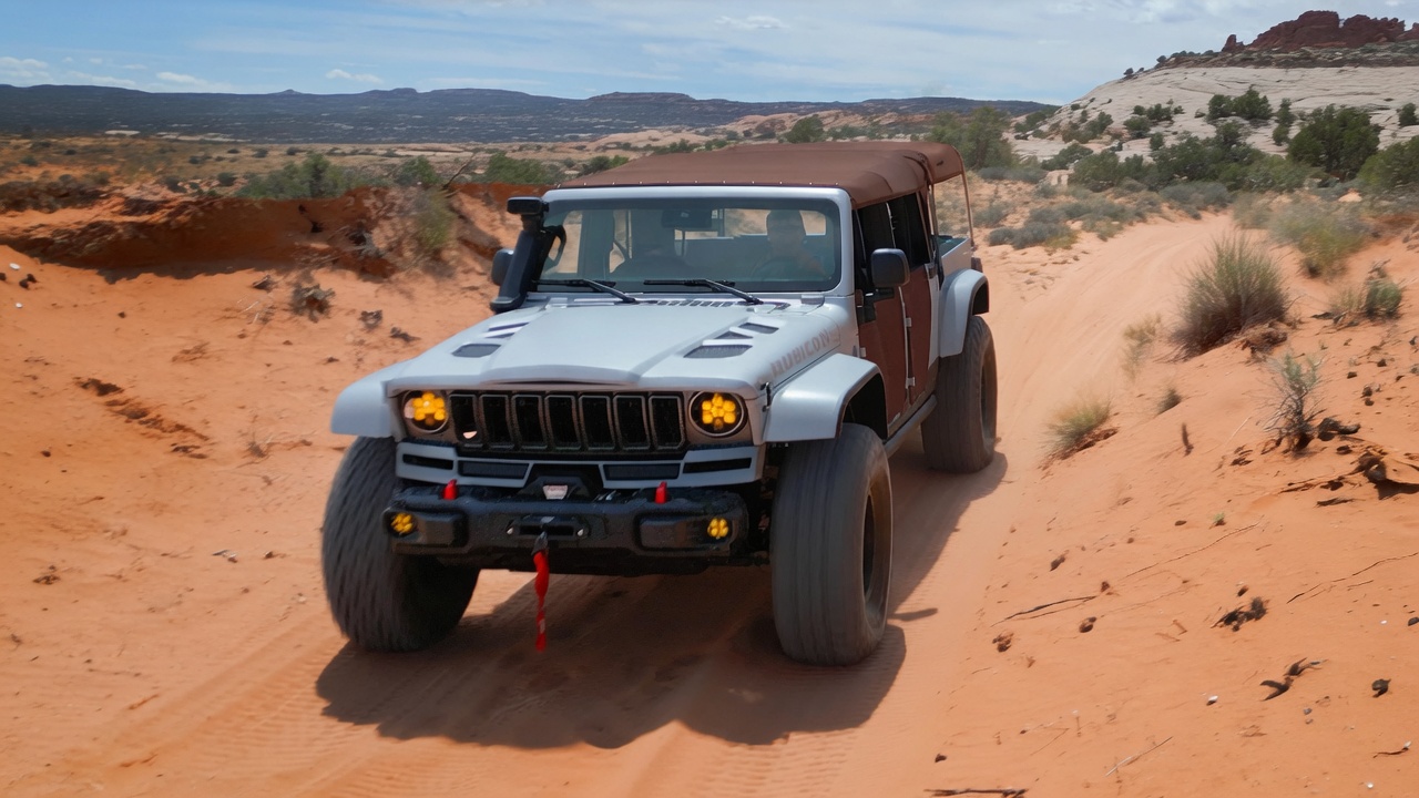 Driving jeeps across Moab to see why I don’t like them