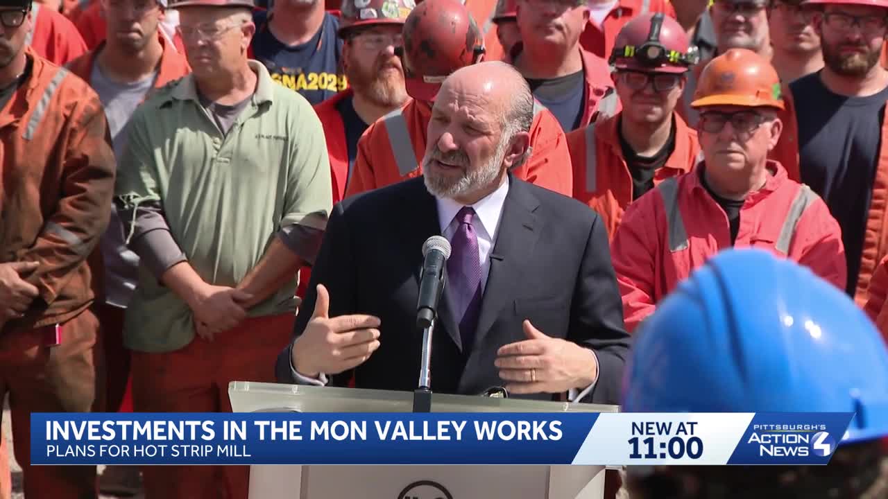 US Steel to make big upgrades at Mon Valley Works in Pennsylvania