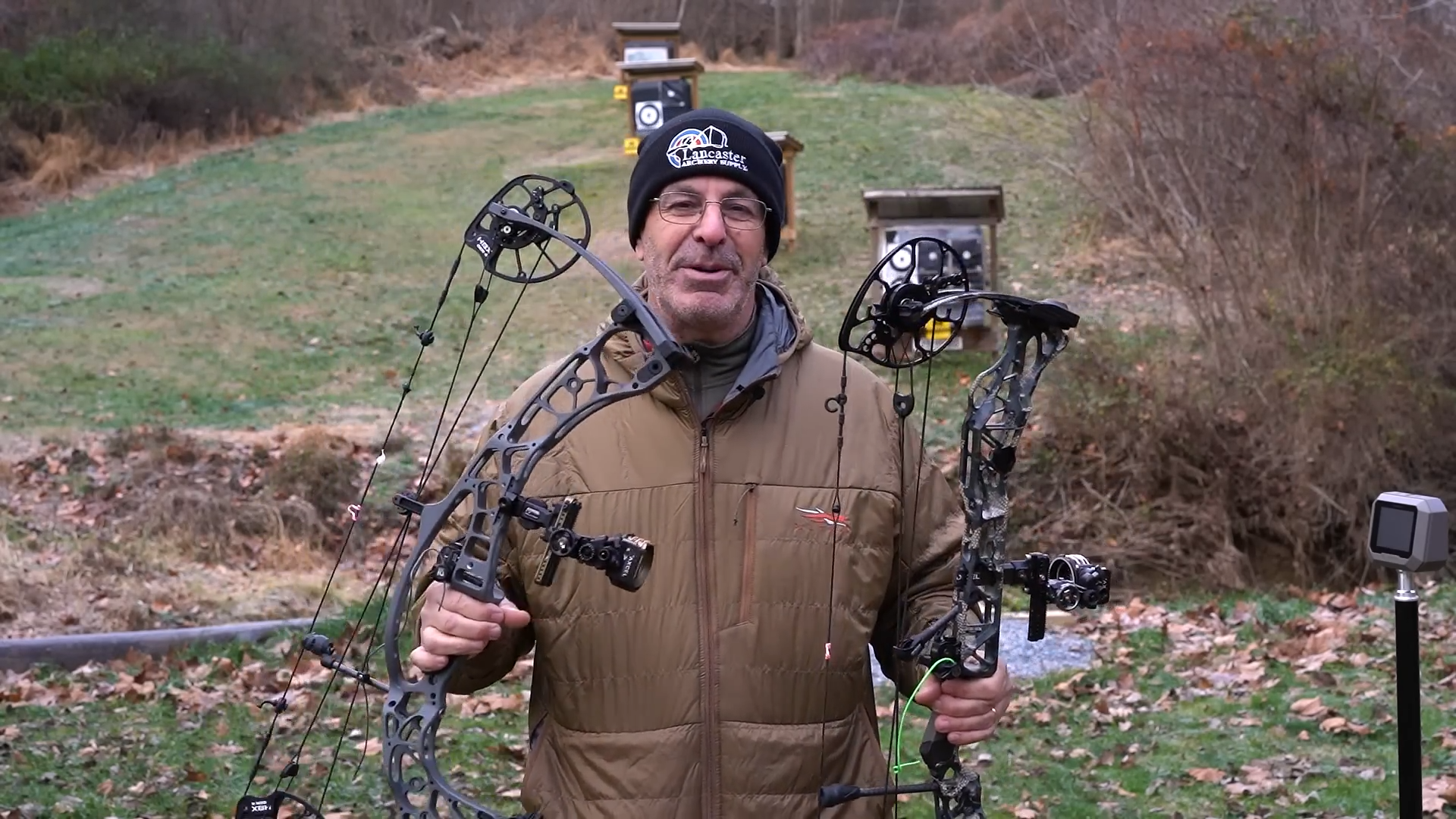 How two flagship hunting bows compared at 40 yards