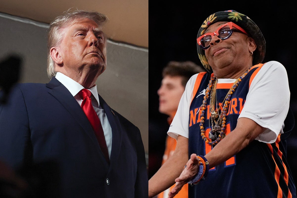 Spike Lee takes subtle dig at Trump with Knicks jersey during Game 3