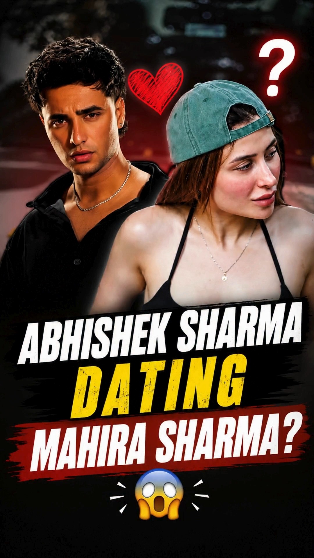 Is Abhishek Sharma dating Mahira Sharma? Viral rumor explained