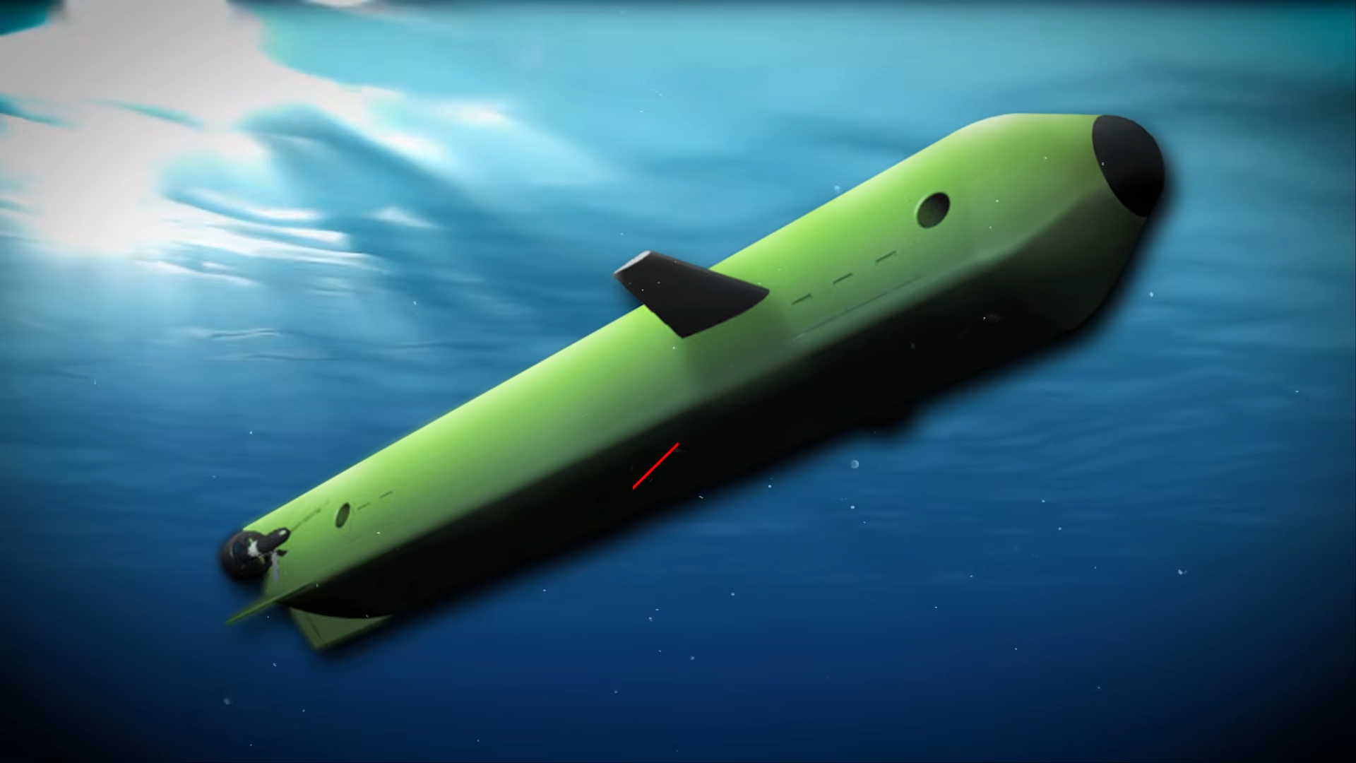 This underwater drone can hide on the seafloor for days - then suddenly ...