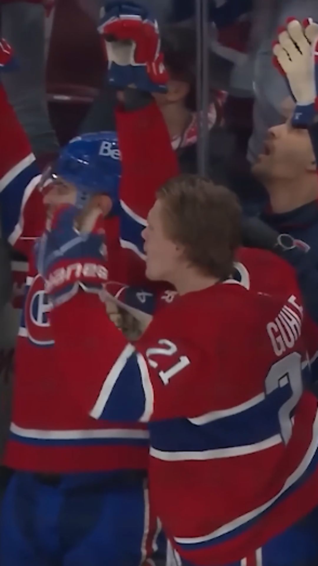 Lane Hutson scores goal in NHL action