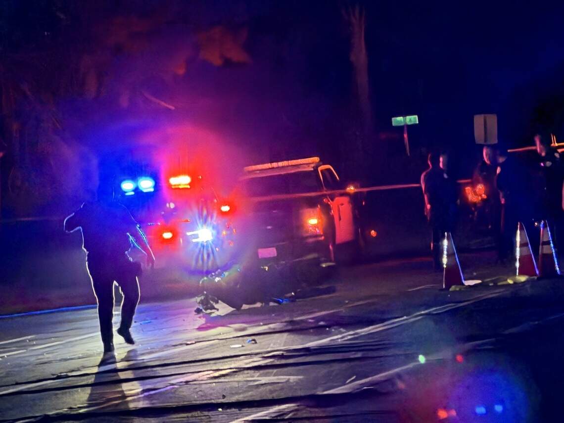 Update: Authorities identify pedestrian killed by motorcycle on Fresno road