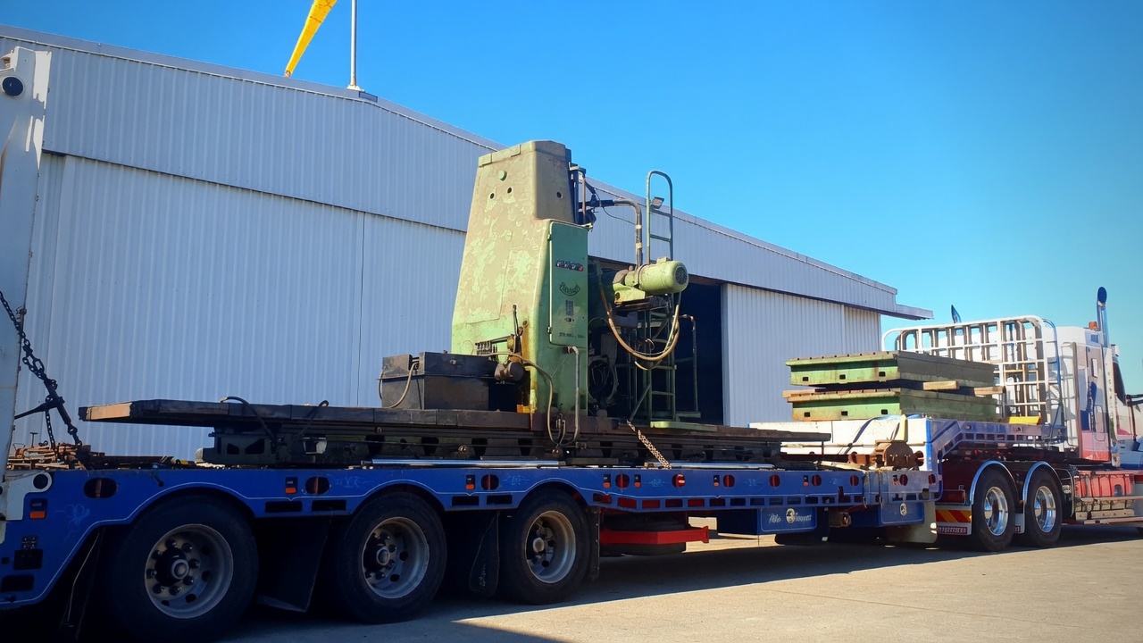Workshop’s biggest machine