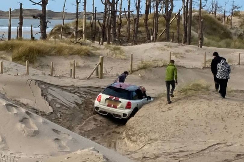 Plan to stop cars getting stuck in sand at famous Anglesey beach