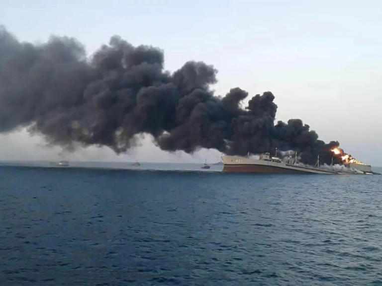 India-crewed tanker hit near Iran, MEA says communication between ship ...