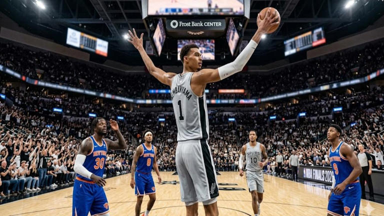NBA Finals 2026: Victor Wembanyama takes control as Spurs seize ...