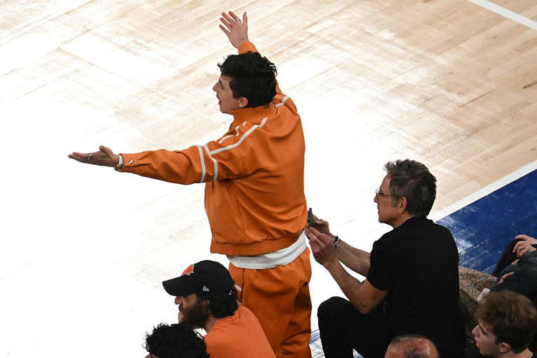 Timothée Chalamet’s orange Chrome Hearts set was the best part of last ...