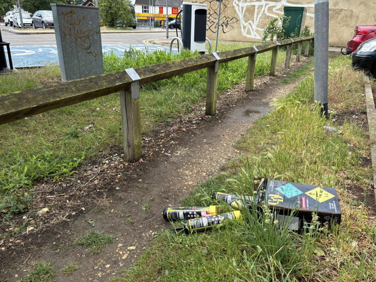 Don't put laughing gas canisters in your bin, warns Bedford council