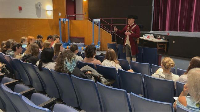 Massachusetts students get a unique way of experiencing history