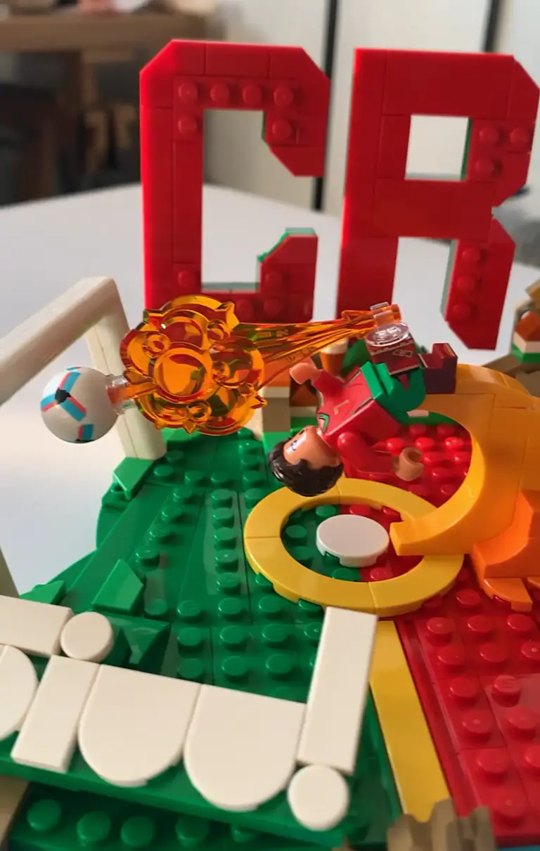 Lego destaques de Ronaldo, Messi, Vini Jr. e Mbappé, a crítica: uma ode ...
