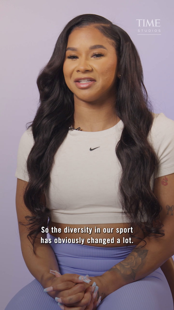 TIME100 Sports | Jordan Chiles reflects on a milestone for diversity in ...