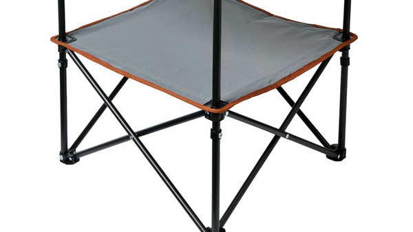 Aldi's $20 Foldabale Camping Table Is a Beach and Backyard Game Changer
