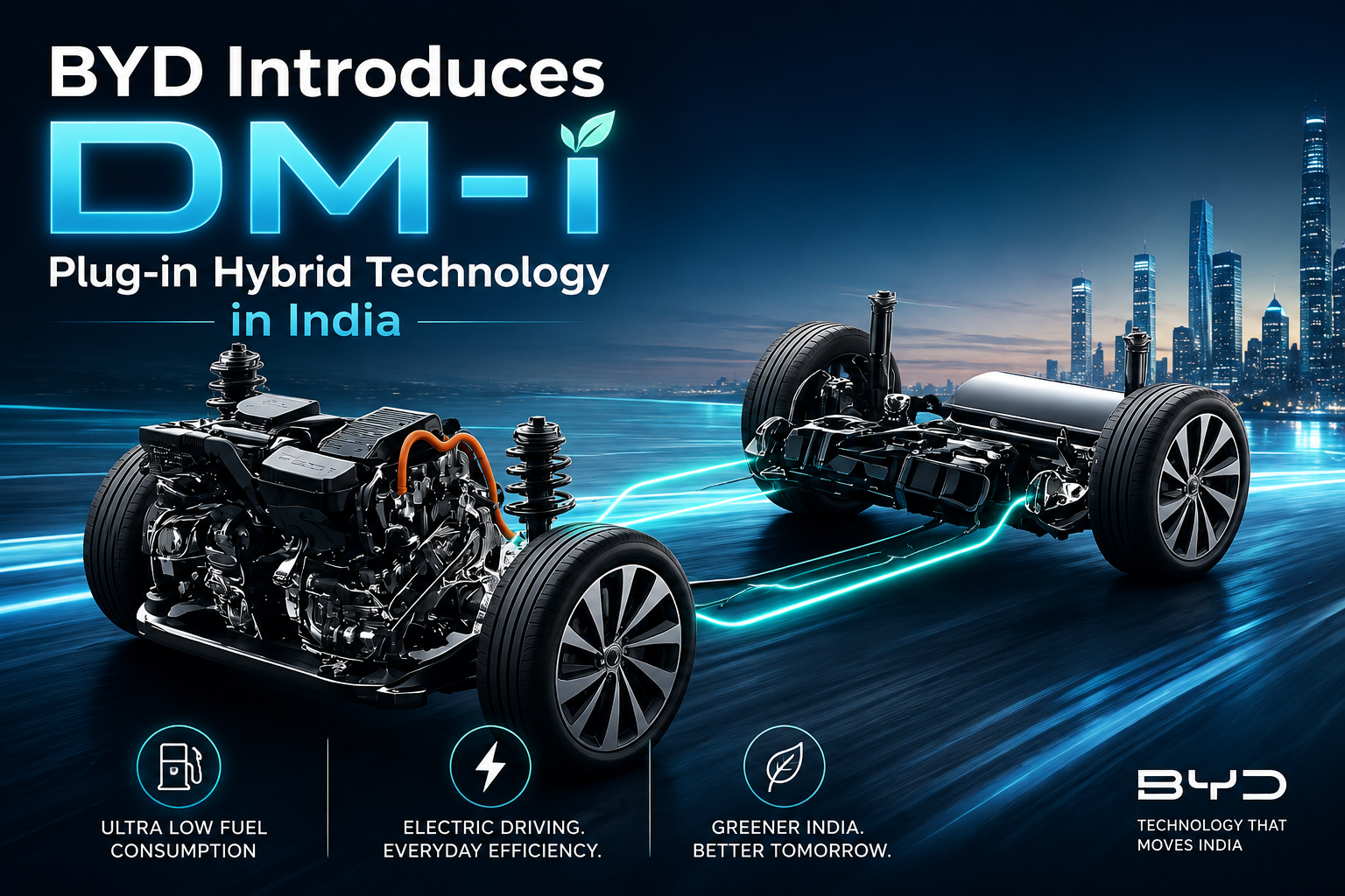 BYD introduces DM-i plug-in hybrid technology in India, promising 1,200 ...