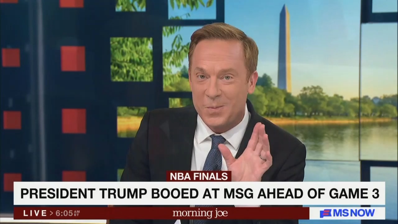 Morning Joe crew mocks Trump for 'pretty clearly' falling asleep at ...