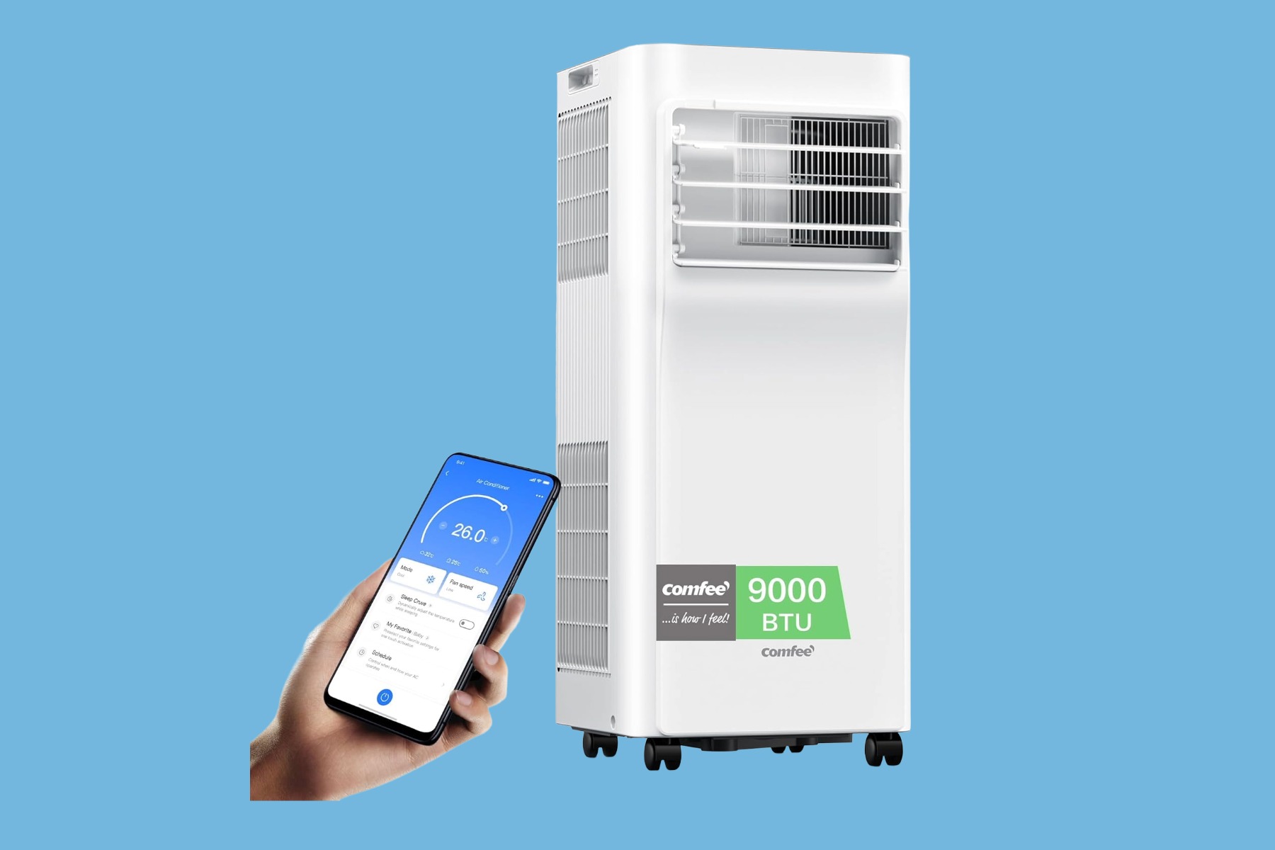 Die meistgekaufte mobile Klimaanlage mit App-Steuerung fällt fast auf ...