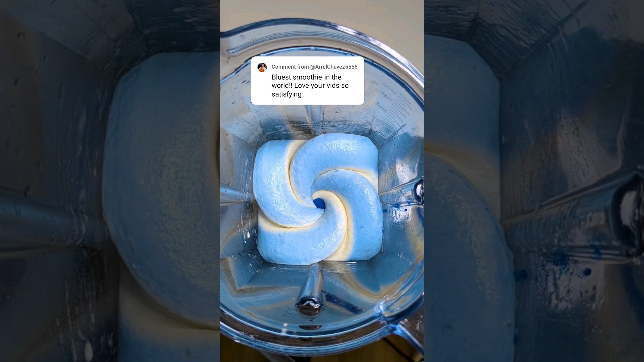 Is this the bluest smoothie in the world?💙🌍