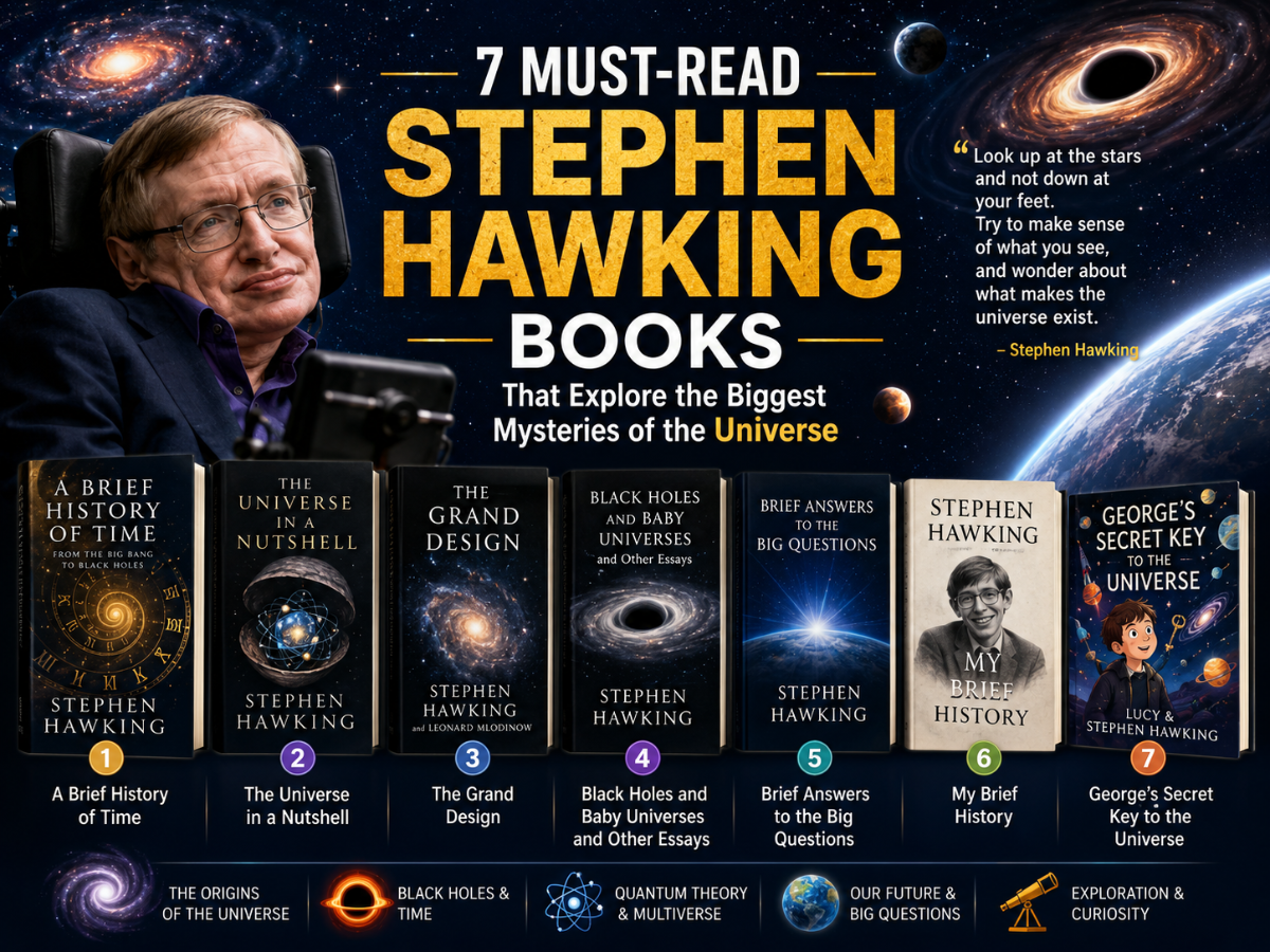 7 must-read Stephen Hawking books that explore the biggest mysteries of ...