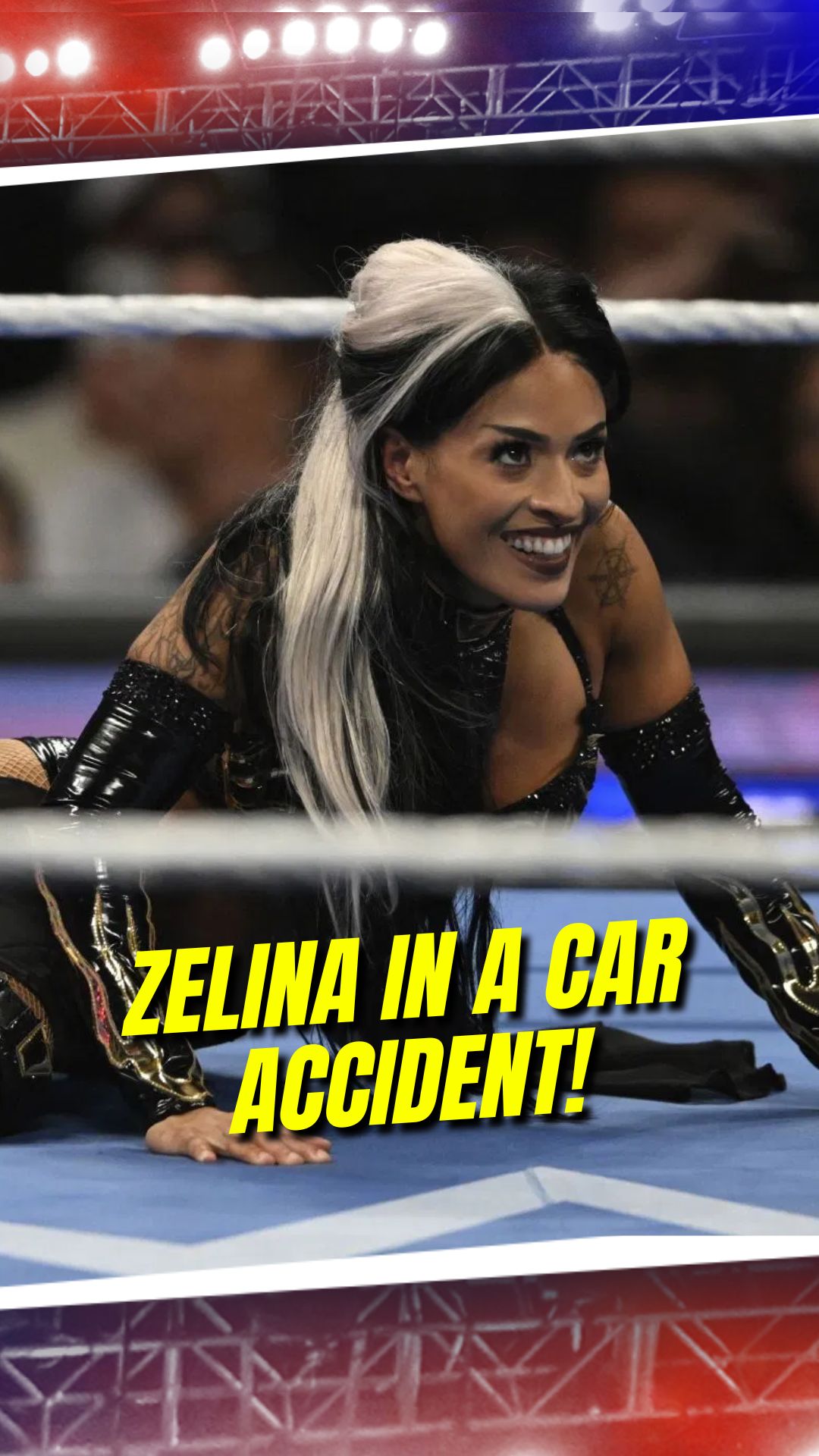 A terrifying accident just changed everything for Zelina Vega