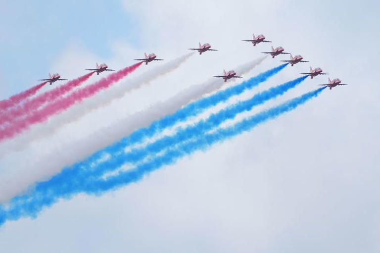Aircraft including Typhoon, Spitfire and Airbus A350-1000 confirmed for ...
