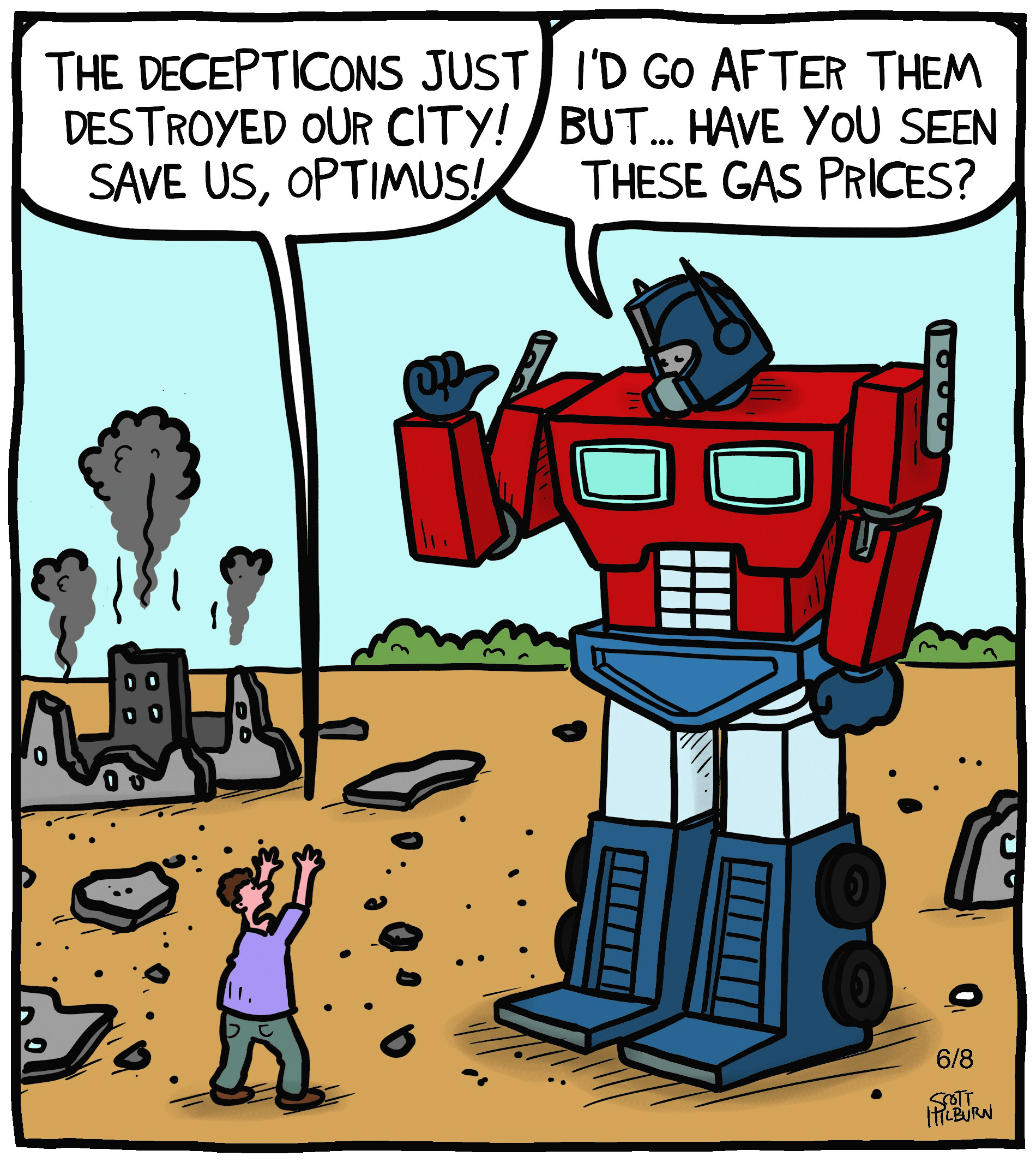 The Argyle Sweater by Scott Hilburn