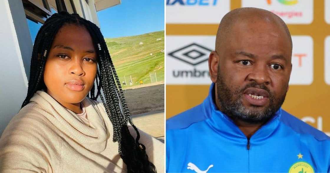 Video: Sundowns coach Manqoba Mngqithi and his daughter Asavela ...