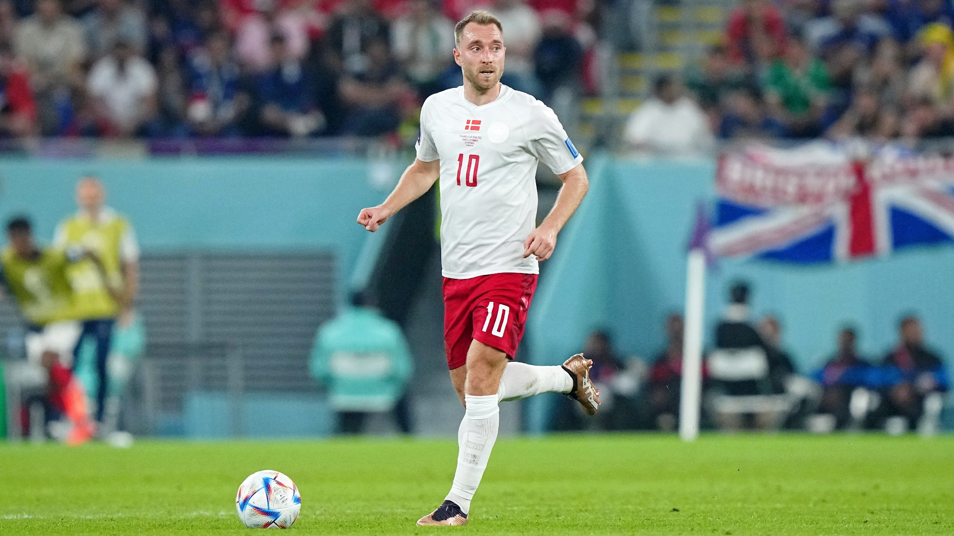 Denmark's Christian Eriksen collapses again in match vs. Ukraine
