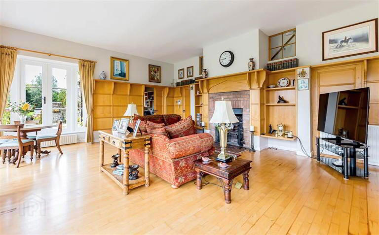 This magnificent stone built country home with stables, quaint guest ...