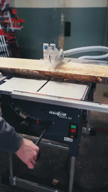 Building custom shelves for a modern wood cabinet
