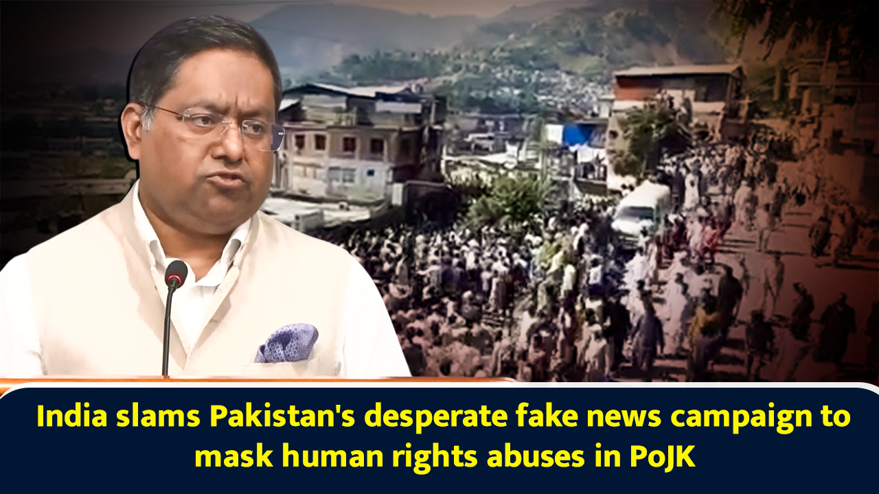 India slams Pakistan's desperate fake news campaign to mask human ...
