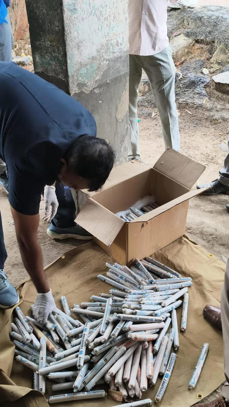 Midnight quarry raid uncovers explosives stockpile in Bengaluru; five ...