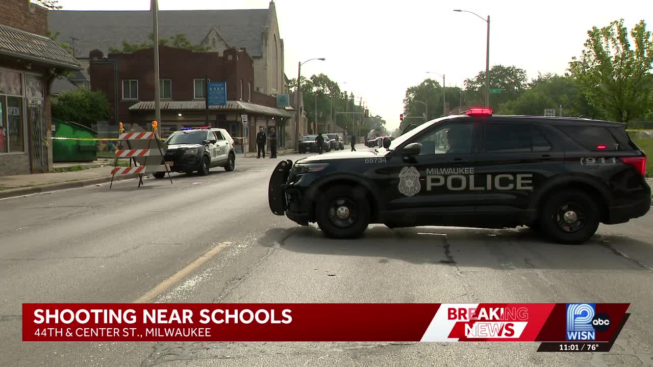 Man shot near schools, day care on Milwaukee's north side