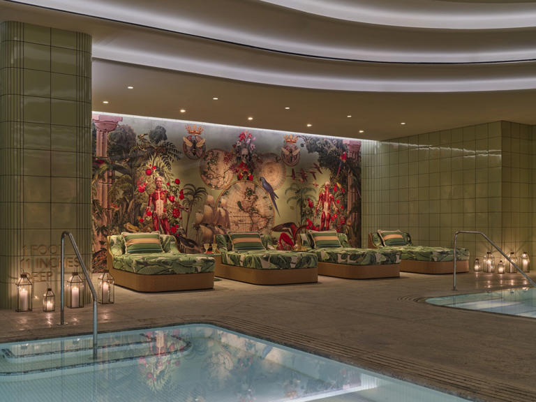 I tried every pool in New York’s most extravagant new spa