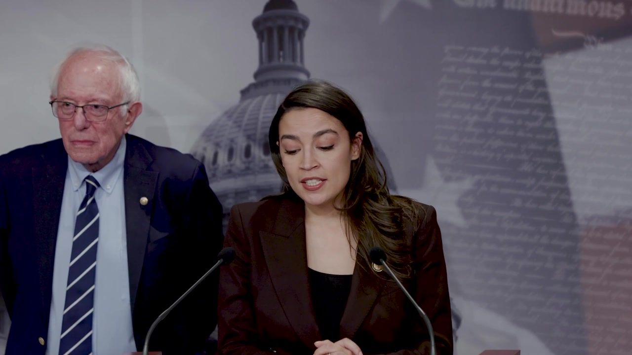 AOC loses patience with Trump after humiliating moment at Knicks game