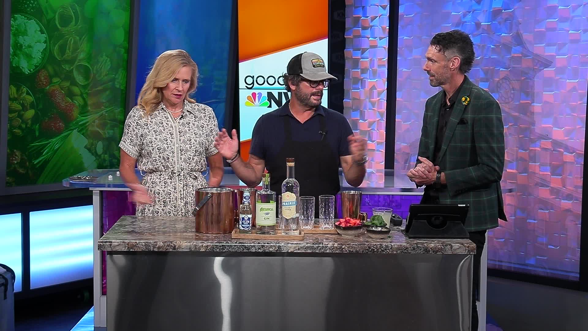 Chef Case Dighero mixes a refreshing spring Collins
